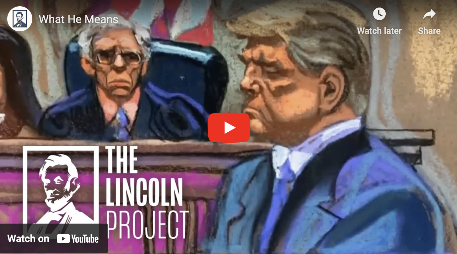The Lincoln Project: What he Means