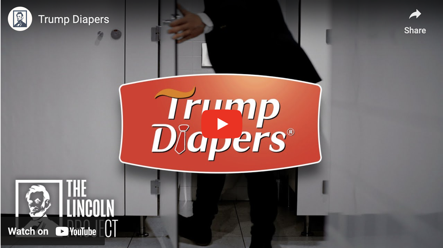 The Lincoln Project: Trump Diapers