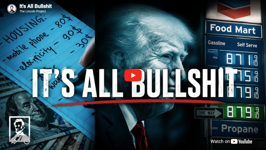 The Lincoln Project: It's All Bullshit